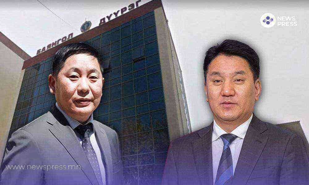 Баянгол дүүргийн “хаан” Ж Ганбаатар Дүүргийн дарга Ө Сумъяабаатарыг